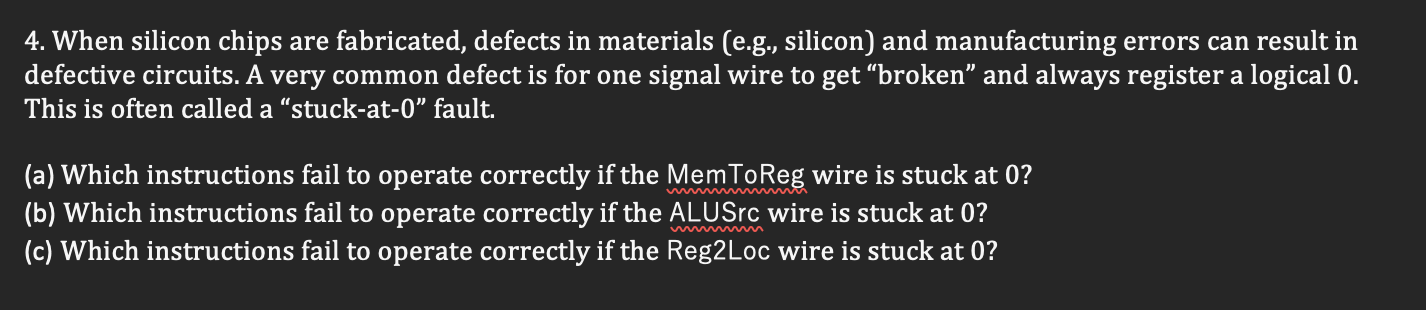 Solved 4. When silicon chips are fabricated, defects in | Chegg.com