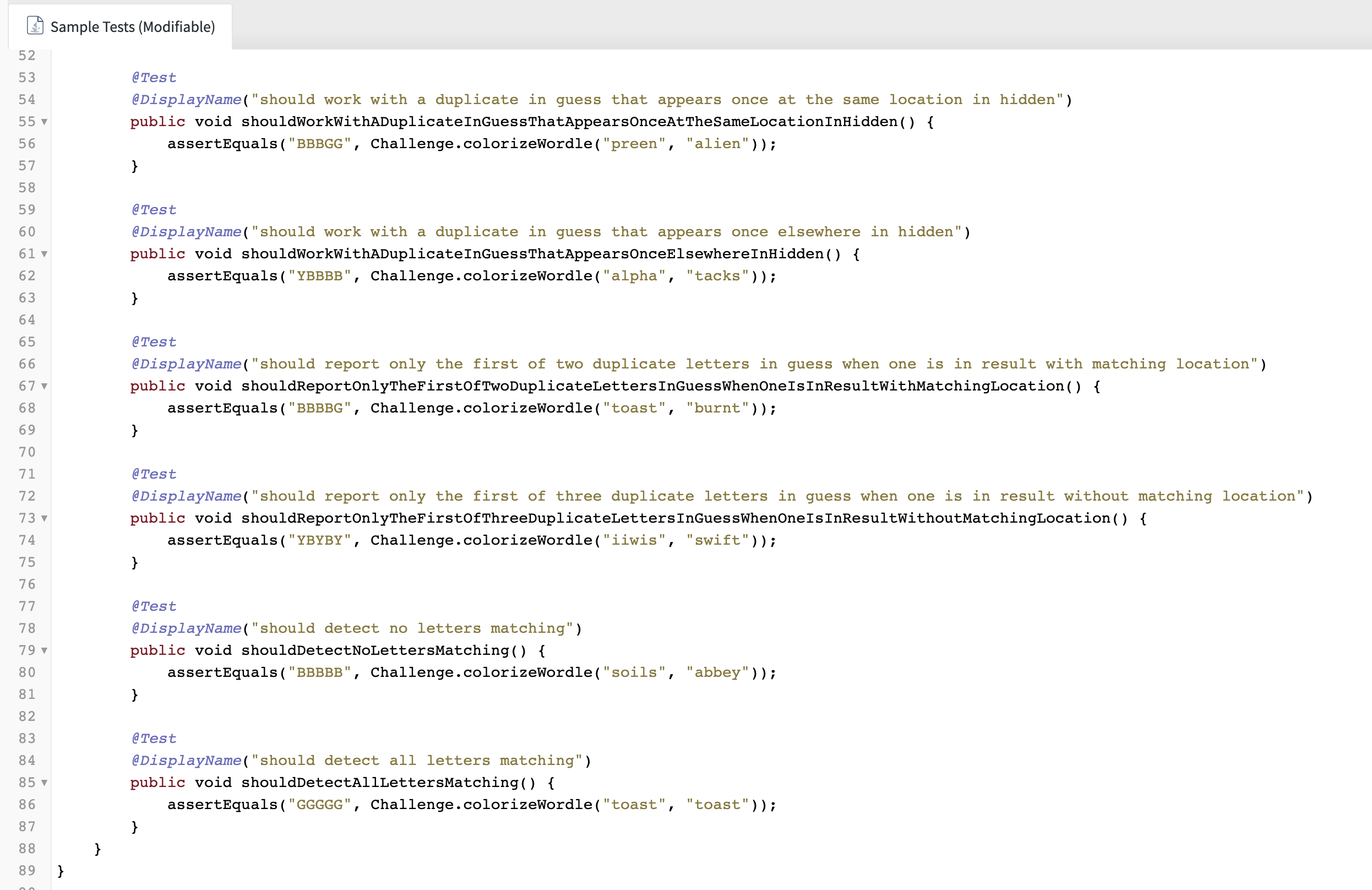 Solved Your Solutionguessed word with one of three different | Chegg.com