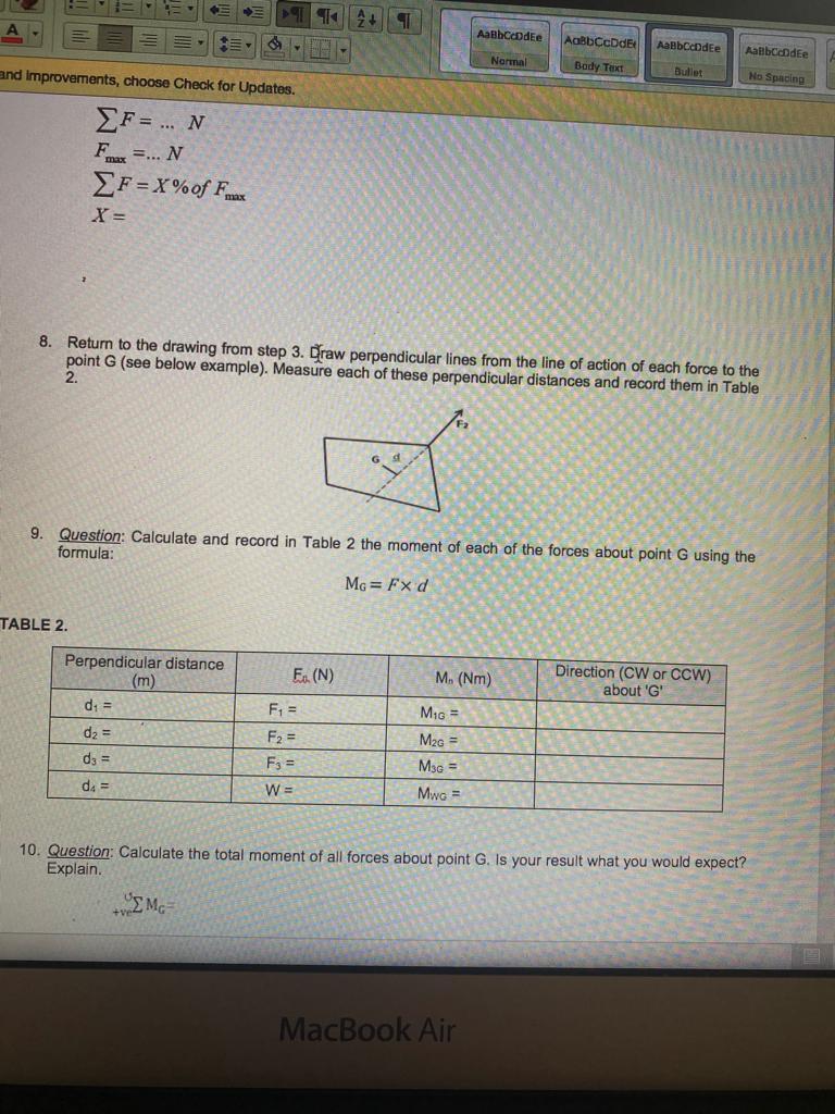 Solved Sheets 2 Mailings Review View Endnote X9 E T St