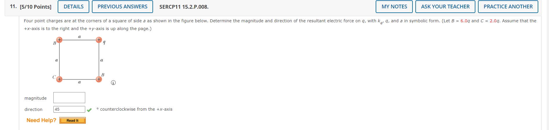 Solved 11 [5 10 Points] Details Previous Answers Sercp11