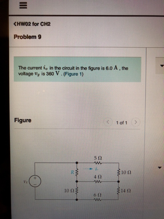 Solved CHW02 for CH2 Problem 9 The current io in the circuit | Chegg.com