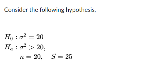 Consider the following | Chegg.com