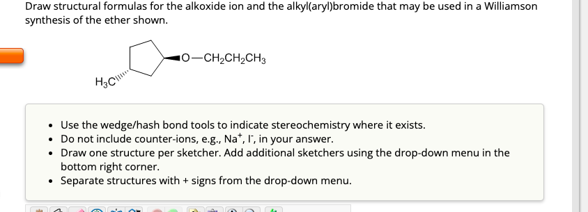 Solved Draw structural formulas for the alkoxide ion and the | Chegg.com