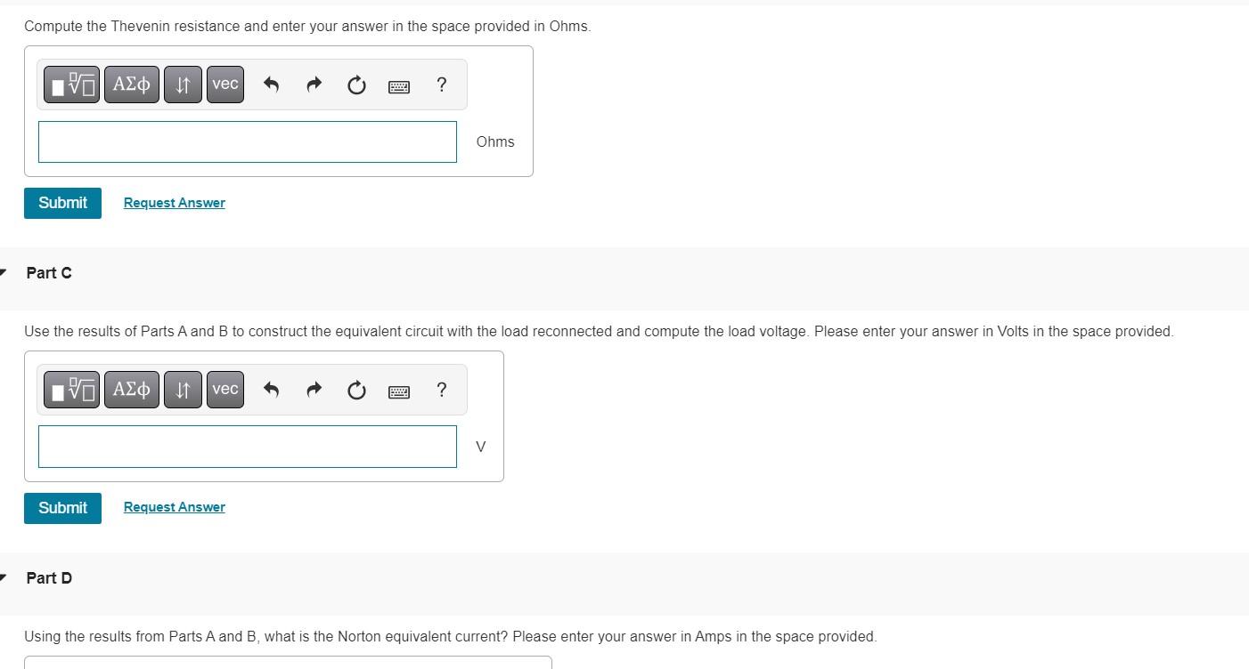Solved Consider the following circuit. If R3 is the "load" | Chegg.com
