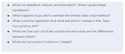 Solved What are deadlock, livelock, and starvation? What | Chegg.com