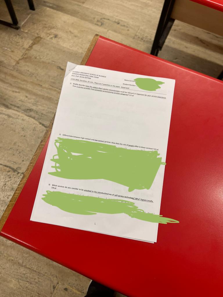 Solved the 2nd Q difference between high contact and low | Chegg.com