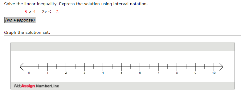 Solved Solve the linear inequality. Express the solution | Chegg.com