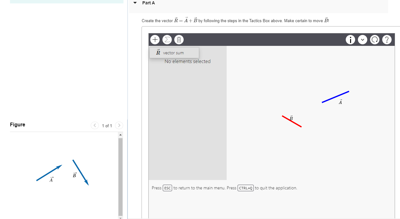Solved TACTICS BOX 1.4 Adding Vectors To add two vectors B | Chegg.com