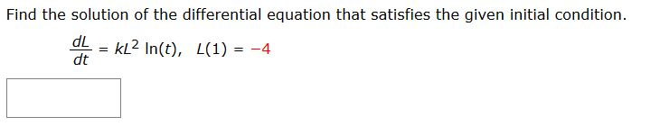 Solved Find the solution of the differential equation that | Chegg.com