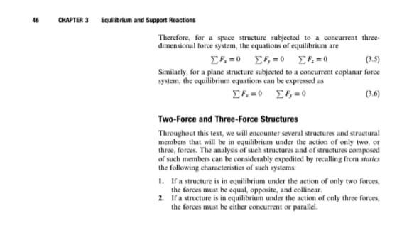 Therefore, for a space structure subjected to a | Chegg.com