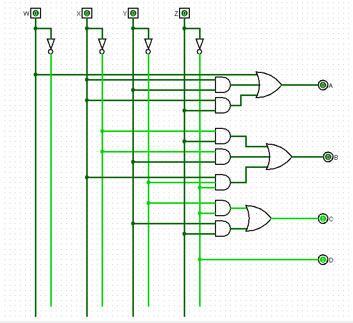 Solved WO XO YO ZO D {OA OB .... BD } OD | Chegg.com