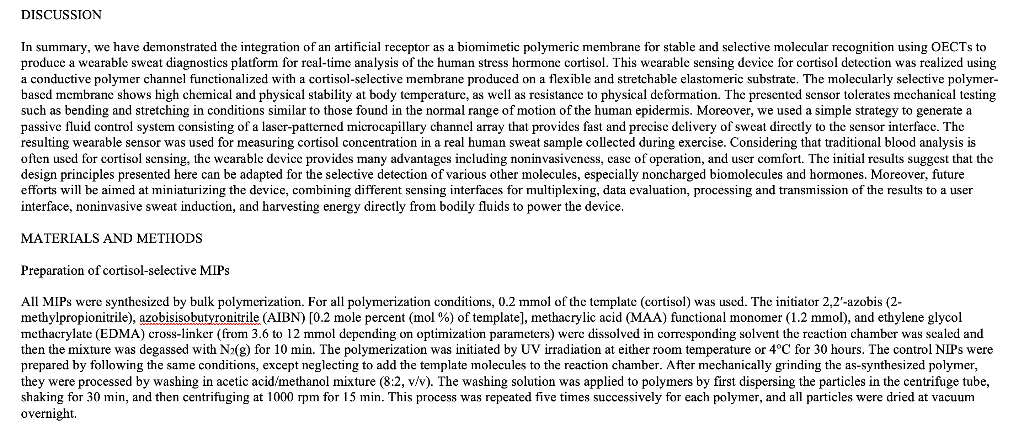 1) Write a paragraph summarizing the article (what is | Chegg.com