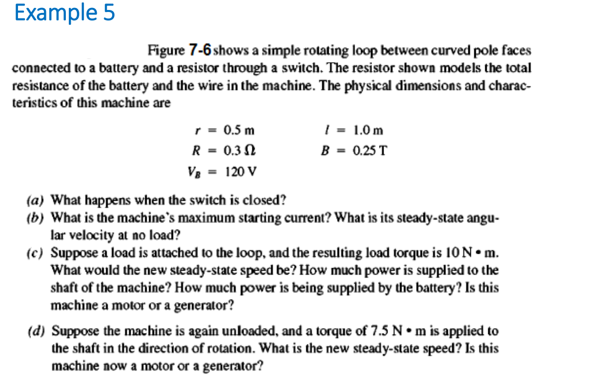 Solved Figure 7 6 Shows A Simple Rotating Loop Between 