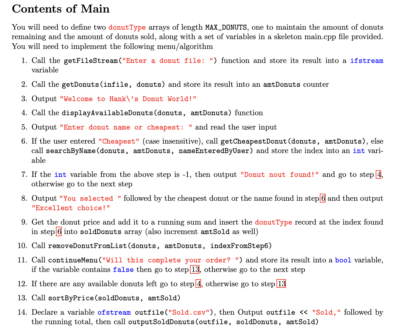 Solved const int MAX_TOPPINGS = 2;const int MAX_DONUTS | Chegg.com
