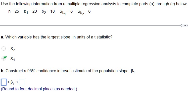 Solved \\[ \\mathrm{n}=25 \\quad \\mathrm{~b}_{1}=20 \\quad | Chegg.com