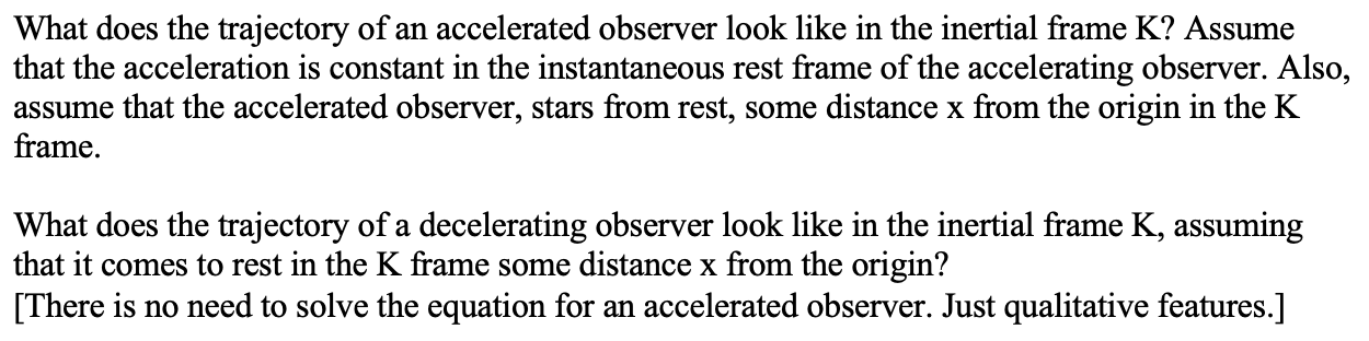 assume that c=1 and that frame K¢ moves with speed b | Chegg.com