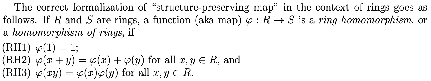 Solved The correct formalization of “structure-preserving | Chegg.com