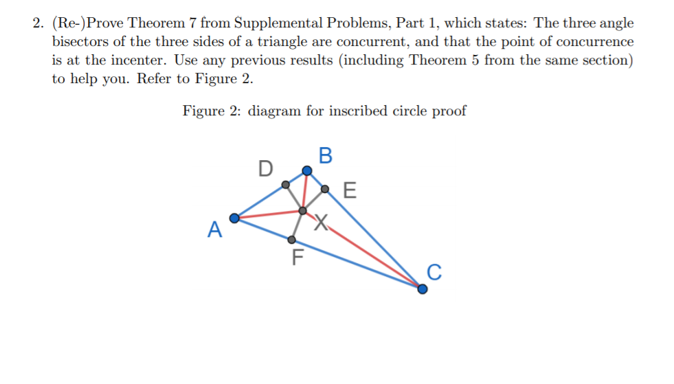 Solved 2. (Re-)Prove Theorem 7 from Supplemental Problems, | Chegg.com