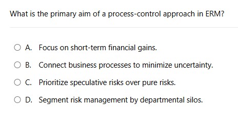 Solved What is the primary aim of a process-control approach | Chegg.com