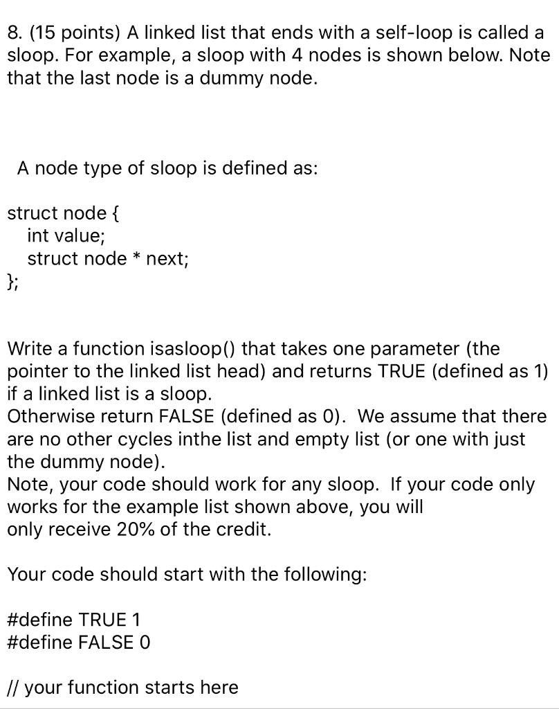 4.(14 points) Given a text file named "myfile" and | Chegg.com
