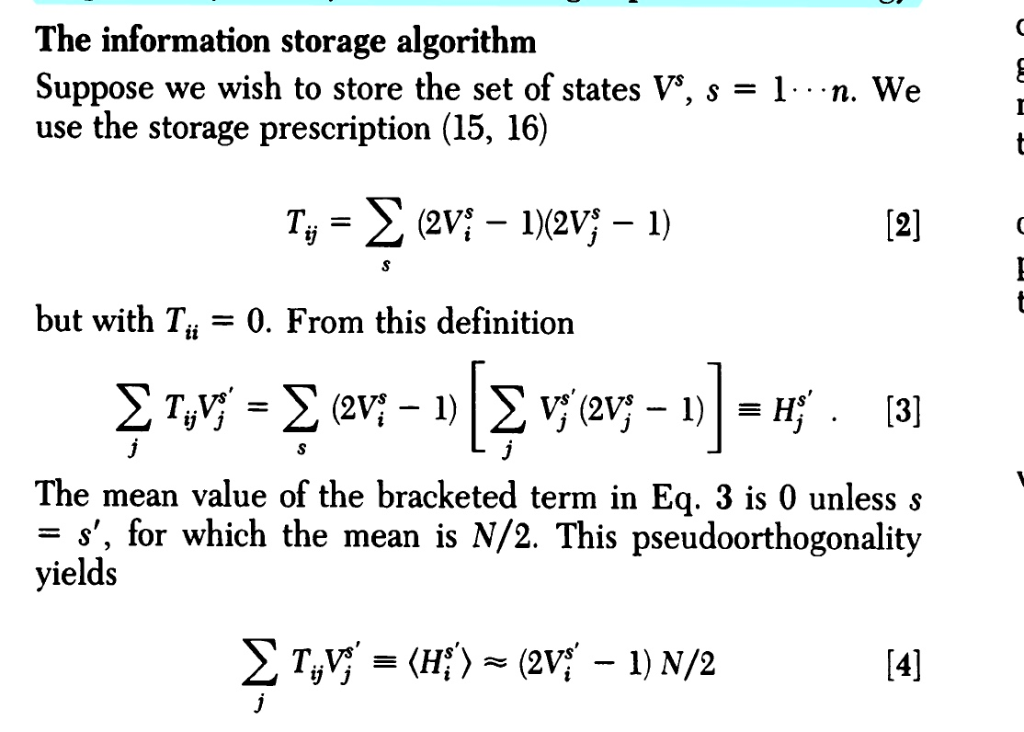 The information storage algorithm Suppose we wish to | Chegg.com