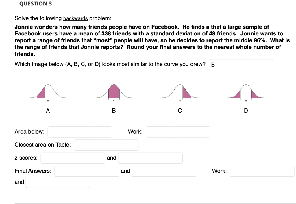 Solved QUESTION 3 Solve the following backwards problem: | Chegg.com