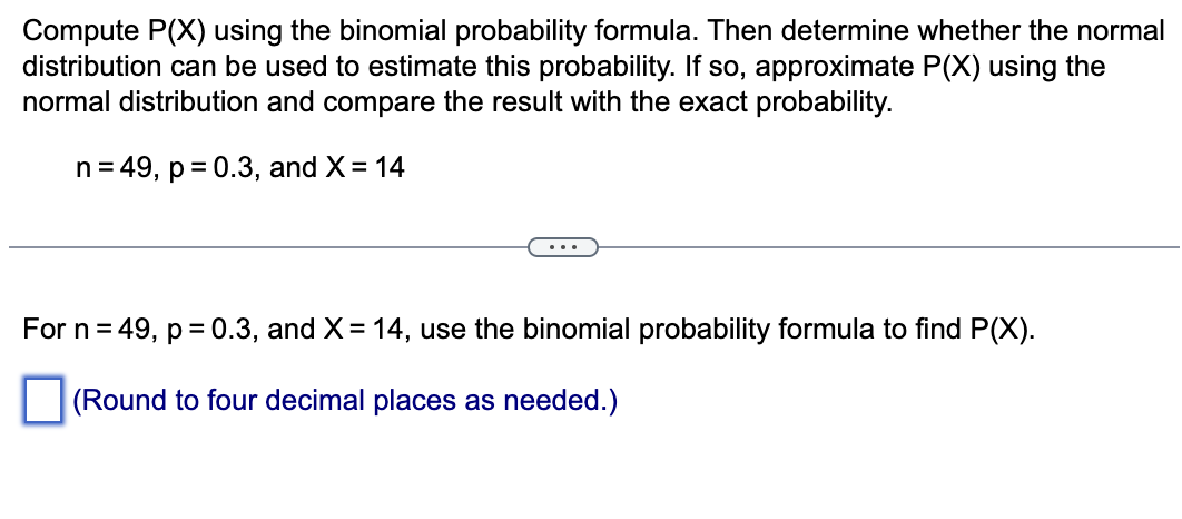 Solved Part B: Can the normal distribution be used to | Chegg.com