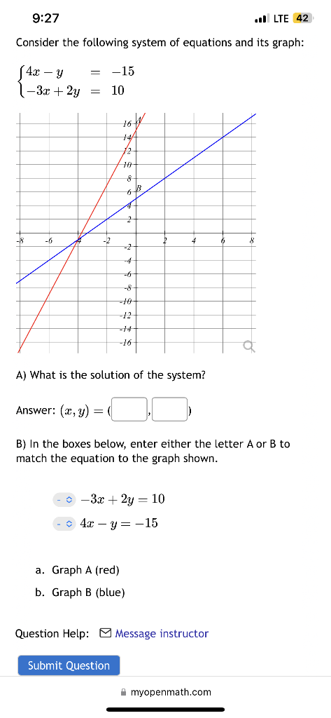 Solved Consider the following system of equations and its | Chegg.com