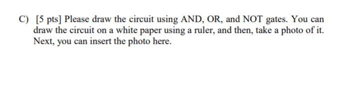Solved [20 pts] Design a combinational logic circuit that | Chegg.com