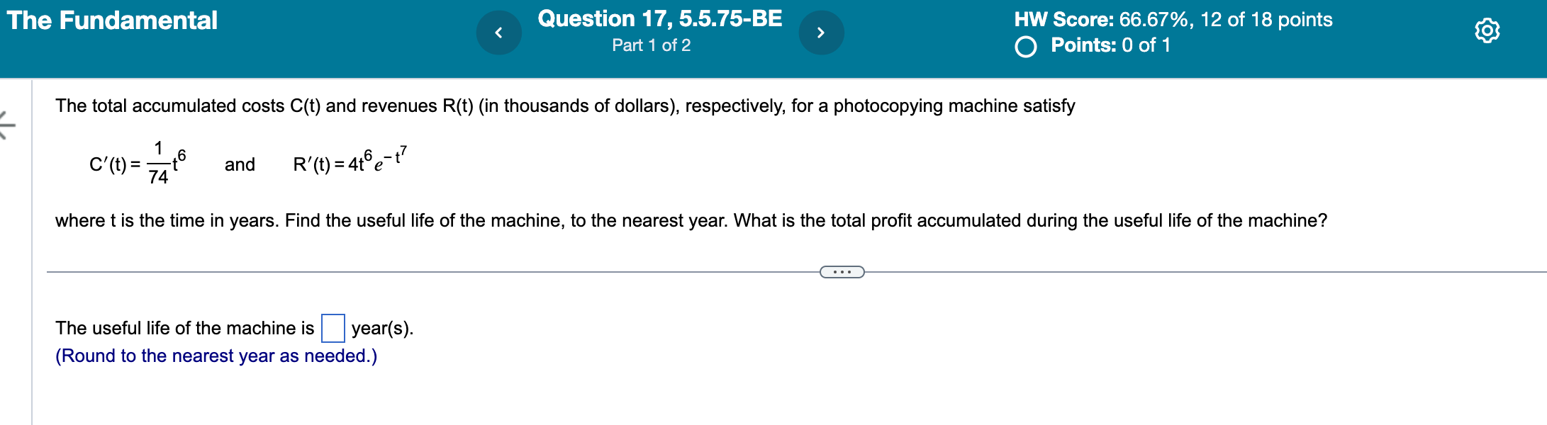 Solved A Find The Average Value Of The Function Over The