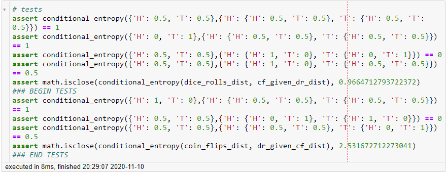 The conditional entropy is defined for a conditional | Chegg.com