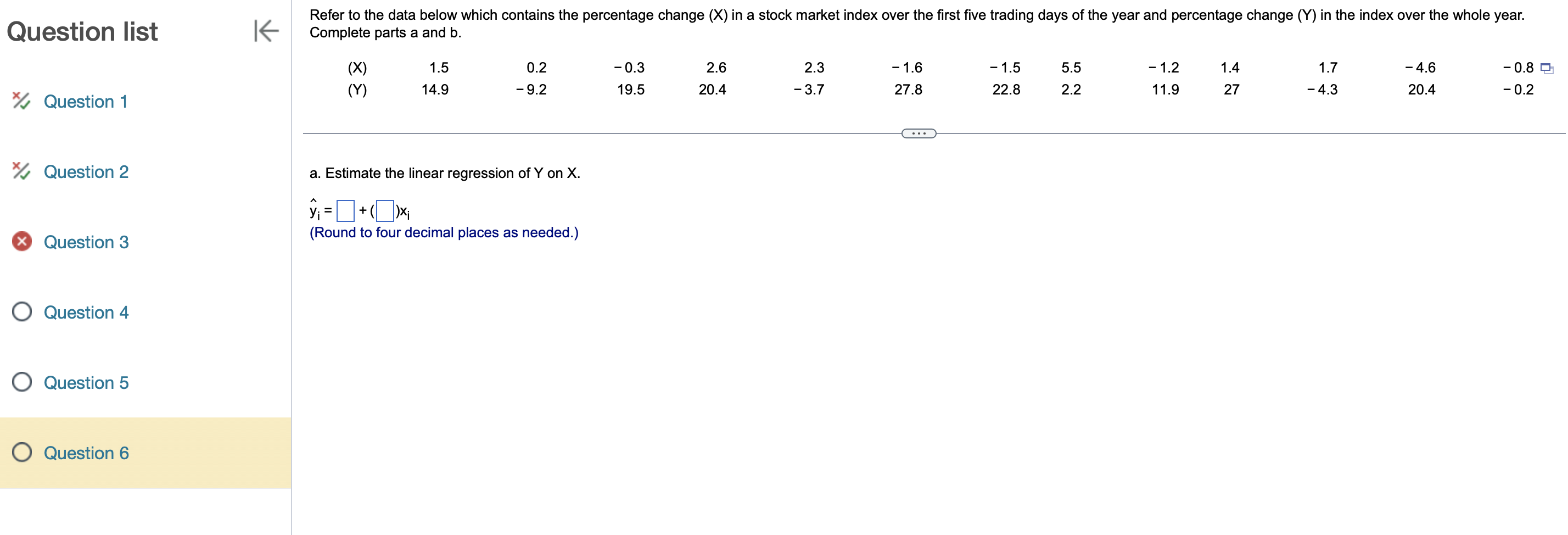 Solved Complete parts a and b.a. ﻿Estimate the linear | Chegg.com