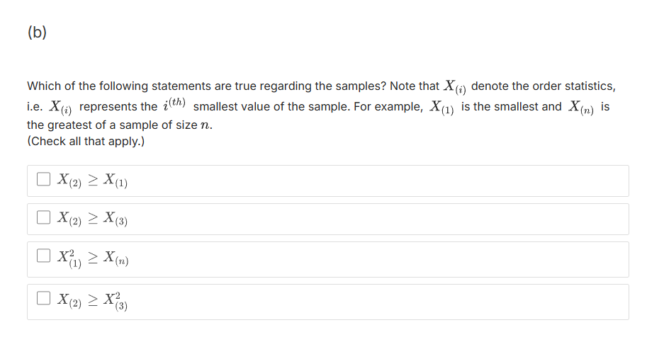 Solved Which of ﻿the following statements are true regarding | Chegg.com