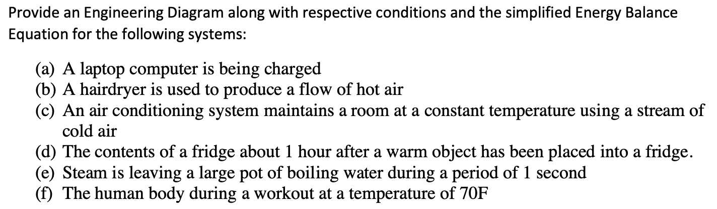 Solved Provide an Engineering Diagram along with respective | Chegg.com