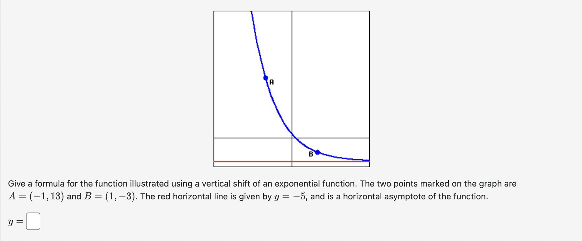 Solved Give a formula for the function illustrated using a | Chegg.com