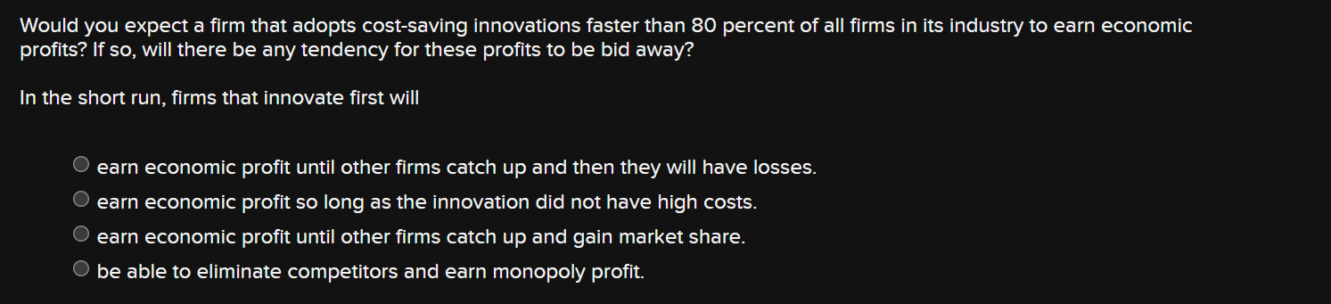 Solved In the short run, a perfectly competitive firm | Chegg.com Solved In the short run, a perfectly competitive firm | Chegg.com