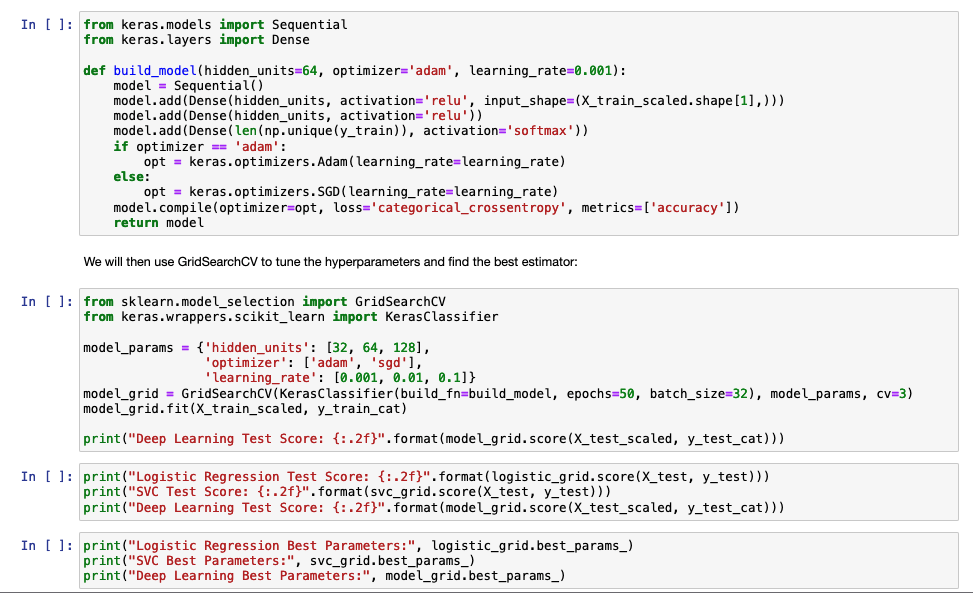 Solved In [ ]: print('Input data size :', X. shape) | Chegg.com