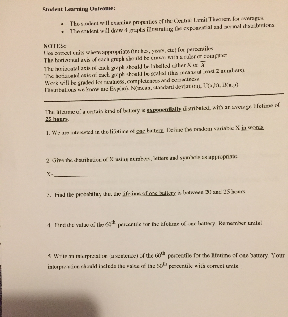 Solved Student Learning Outcome: • The student will examine | Chegg.com