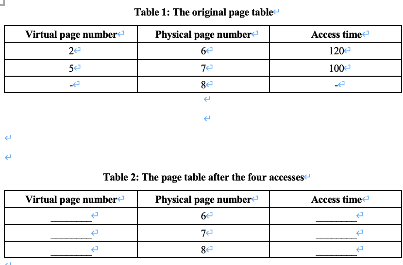 Solved Considering a virtual memory system with paging:- | Chegg.com