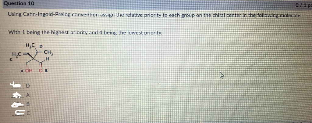 Solved Using Cahn-Ingold-Prelog convention assign the | Chegg.com