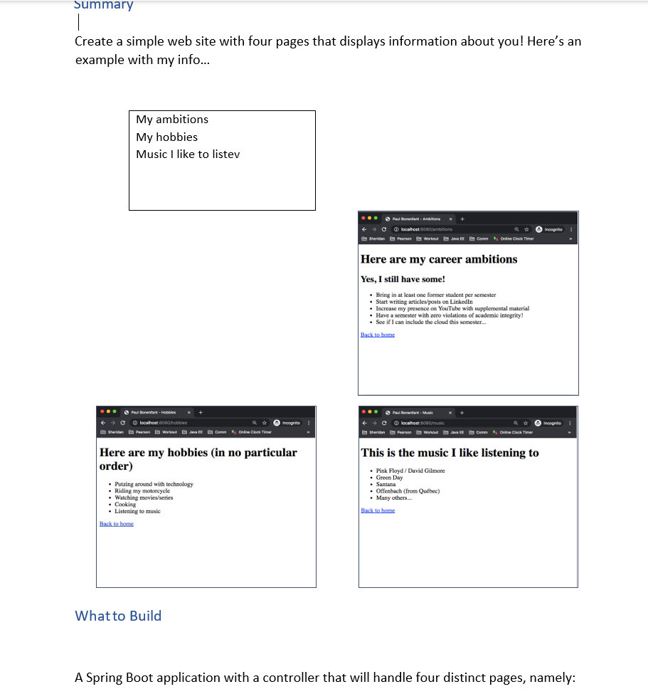 Solved A Spring Boot application with a controller that will | Chegg.com