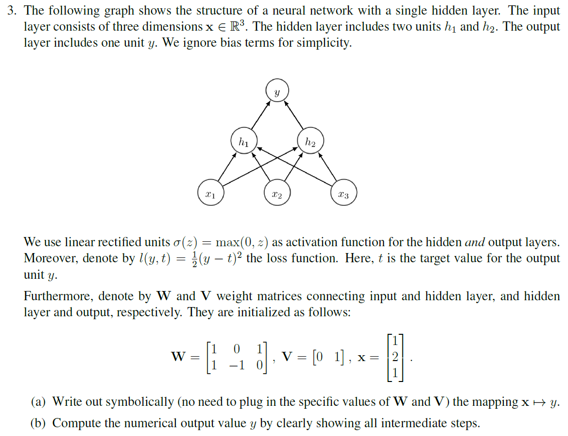 Solved 3. The following graph shows the structure of a | Chegg.com