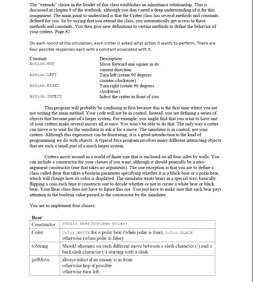 Assignment 2 This assignment will give you practice | Chegg.com