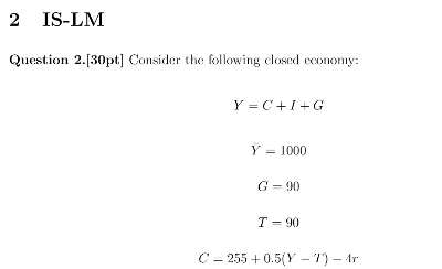 Solved Question 2.[30pt] Consider the following closed | Chegg.com
