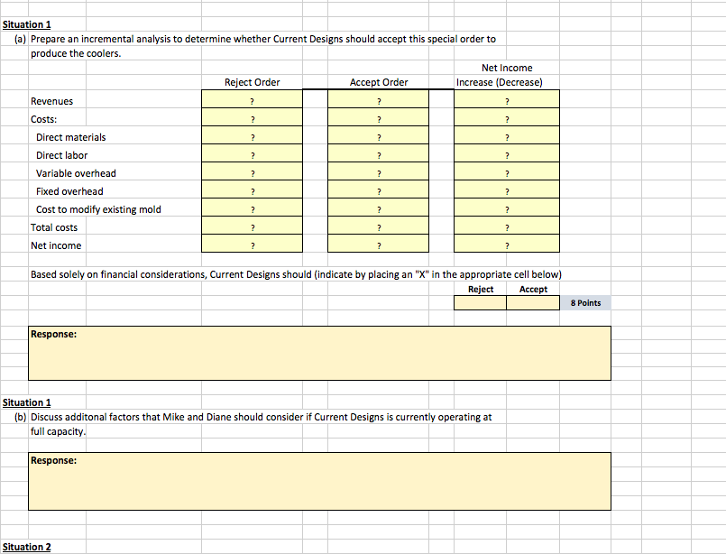 Current Designs faces a number of important decisions | Chegg.com