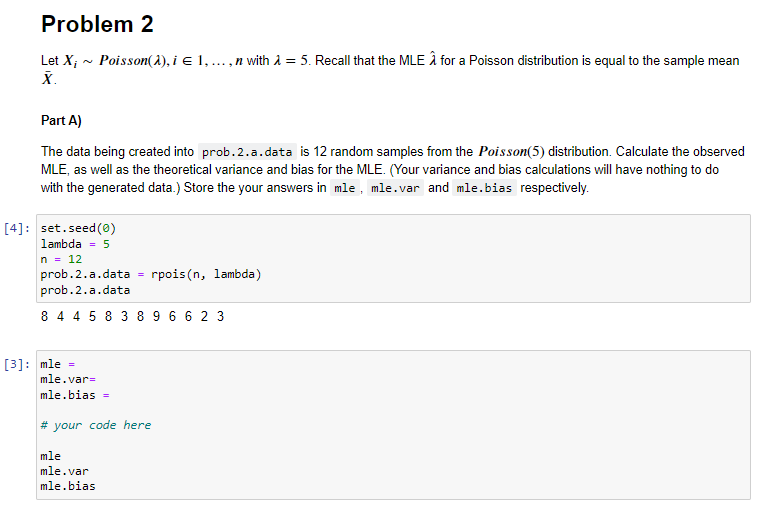 Solved Let Xi∼ Poisson (λ),i∈1,…,n with λ=5. Recall that the | Chegg.com