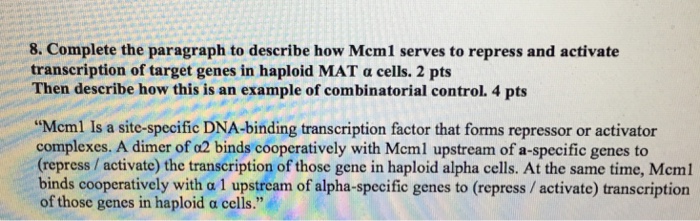 Solved 8. Complete the paragraph to describe how Meml serves | Chegg.com
