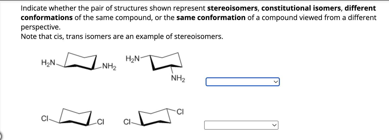 Solved Indicate whether the pair of structures shown | Chegg.com