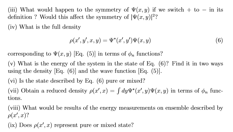 Solved 4. Assume that there are two particles in one 1D box, | Chegg.com