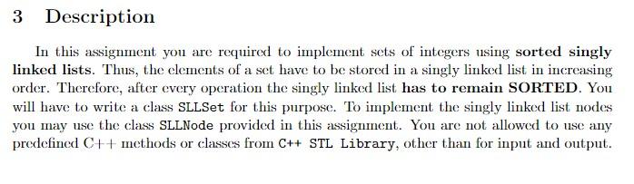 Solved 3 Description In this assignment you are required to | Chegg.com